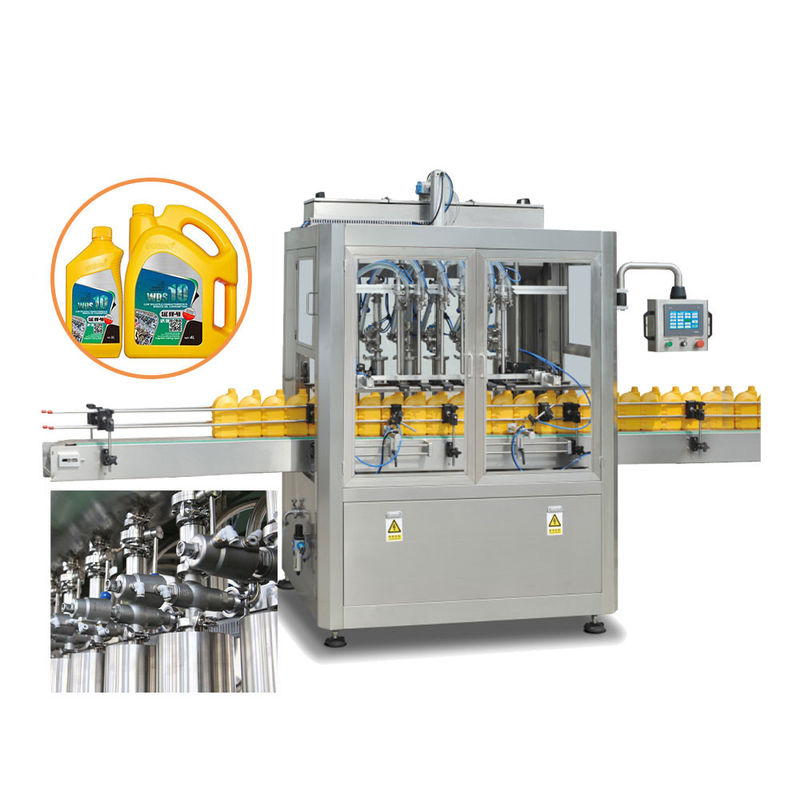Automatic Linear Type Piston 5l Jerrycan Engine Oil Filling Capping And ...