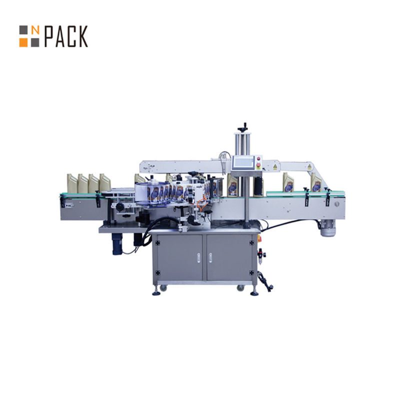 Automatic Carton Box Corner Labeling Machine Corner Wrap Label Applicator