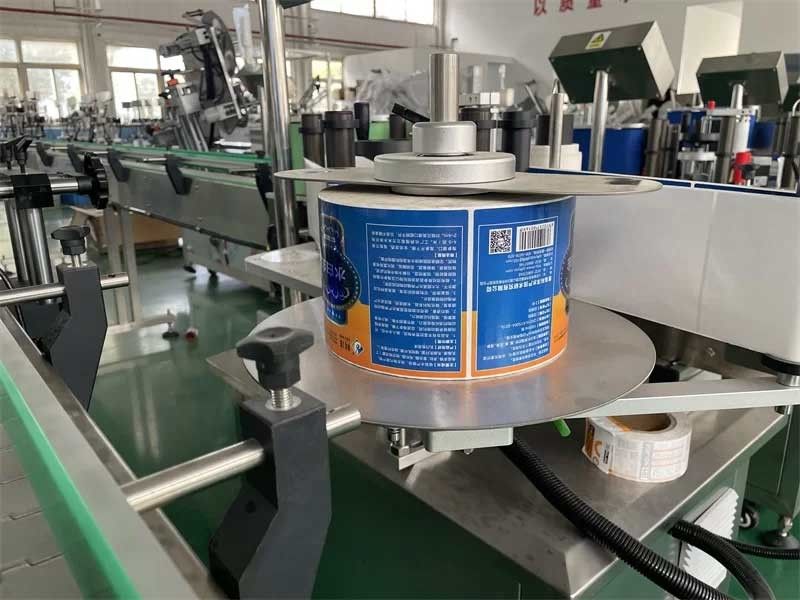 5 Gallon Pail Automatic Economical Positioning Bucket Labeling Machine