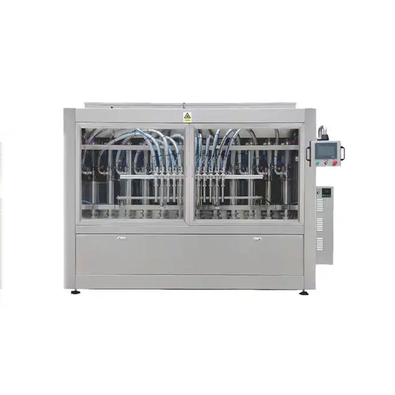 Automatic Servo Motor Piston Pump High Viscosity Liquid Filling Machine ...