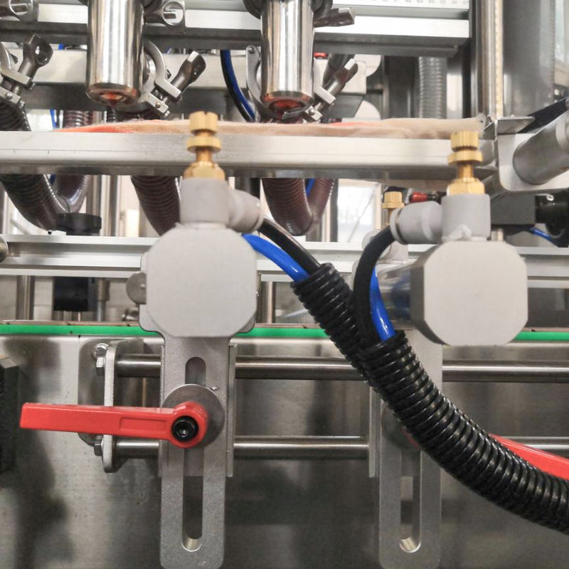 Automatic Anti Dripping Piston Type Fruit Jam Syrup Filling Machine ...