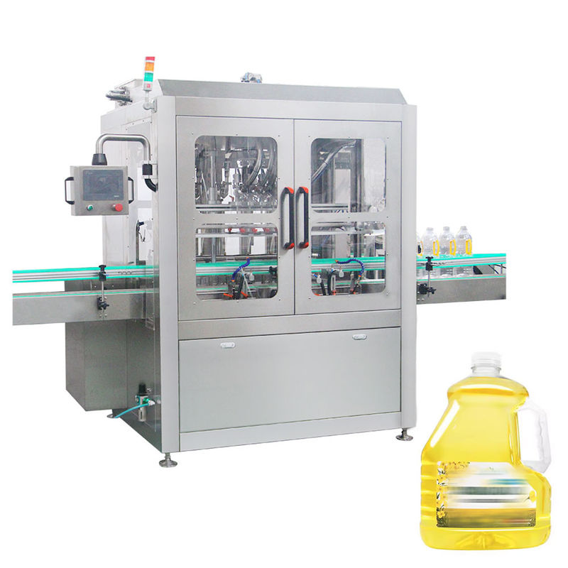 Npack Automatic Linear Type Sunflower Oil Production Line Filling Capping Labeling Line