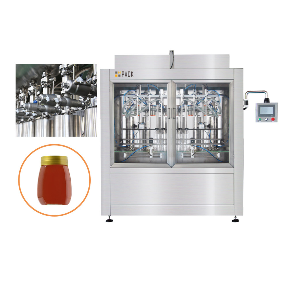 Automatic Anti Dripping Piston Type Fruit Jam Syrup Filling Machine ...