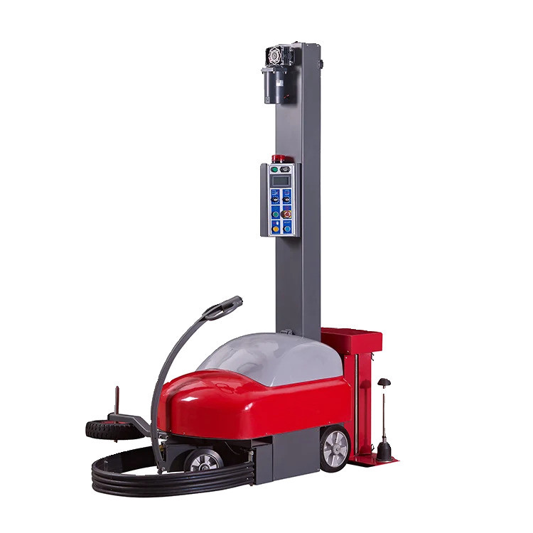 Automatic Pallet Wrap Stretch Wrapping Machine Robotic Pallet Wrapper ...