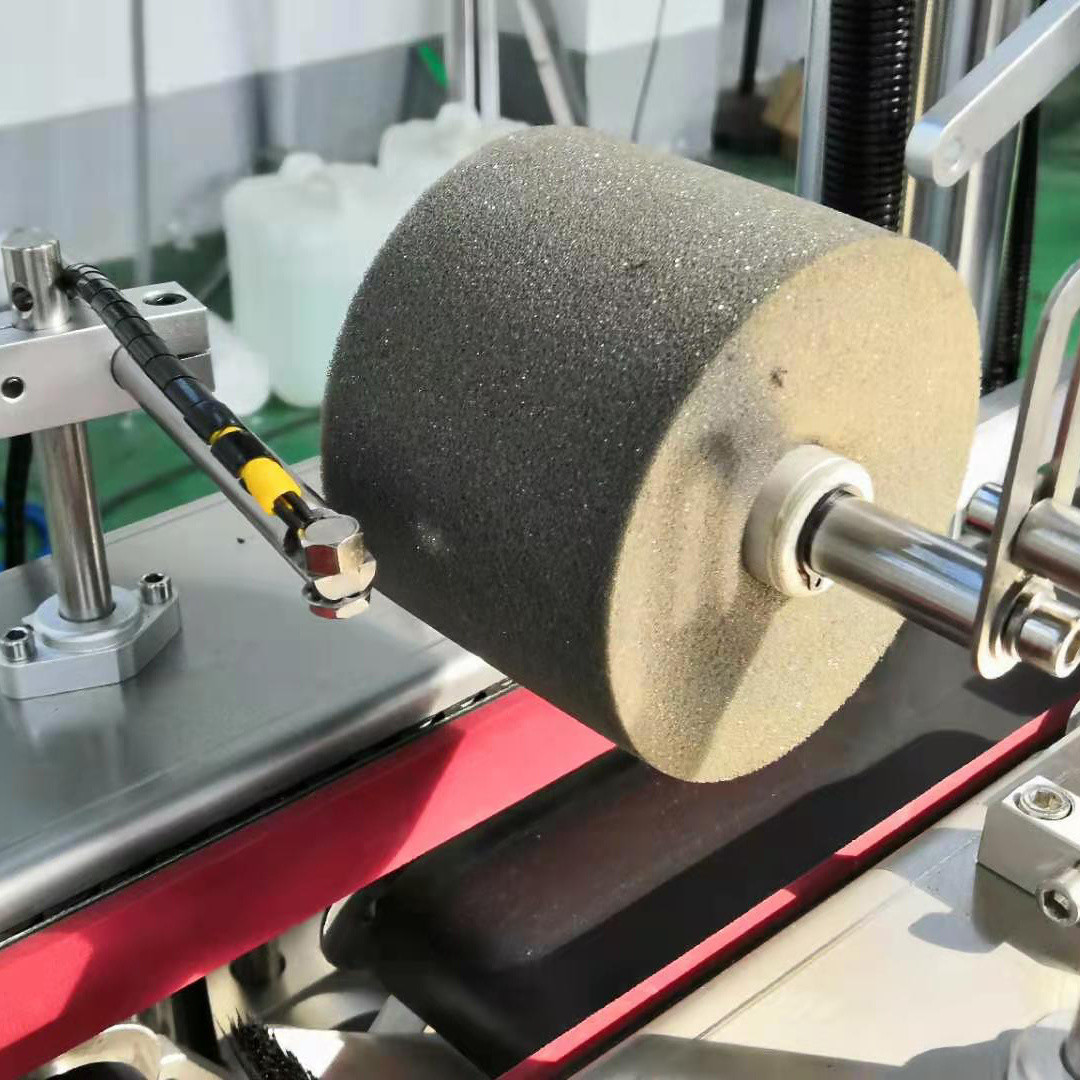 Automatic PLC Control Flat Surface Bottle Labeling Machine For Top And ...